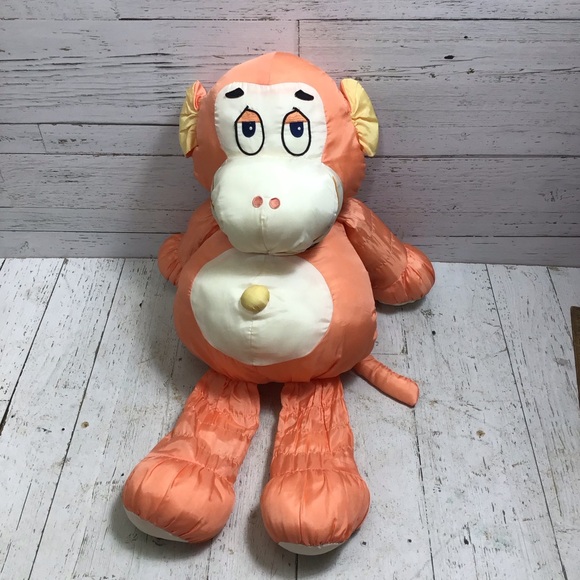 Commonwealth | Toys | Vintage Commonwealth Jumbo Love Monkey Puffalump ...